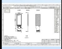 China 3.16inch IPS TFT LCD Module with 320RGBx820 Resolution and RGB+SPI Interface, Driving IC ST7701S ALL view for sale