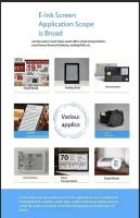 China 4.2 inch E-paper Display with 400x300 Resolution and 180° View Angle for sale