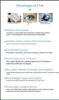 China 4.2 inch E-paper Display with 400x300 Resolution and 180° View Angle for sale