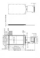 China 1.15 inch IPS TFT LCD Module with 135x240 Resolution and 400nit Brightness for Handheld Devices for sale