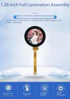 China 1.28 inch Round IPS TFT Color Display with 240x240 Resolution and 500nit Brightness for sale