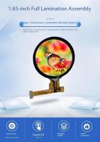 China 1.65 Inch IPS TFT Color Display with 400x400 Resolution and 500nit Brightness for sale