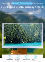 China 5.0 Inch TFT Display 800X(RGB)*480 Resolution RGB 24BIT Interface Driving IC ST7262 Lightness 650 18CHIP-WHITE LED ALL view angle for sale