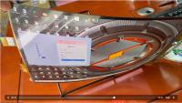 China 13.3 Inch Foldable-Flexible OLED Display Module with 300nit Brightness and 1536RGBx2048 Resolution eDP1.3 4-lane Interface for sale