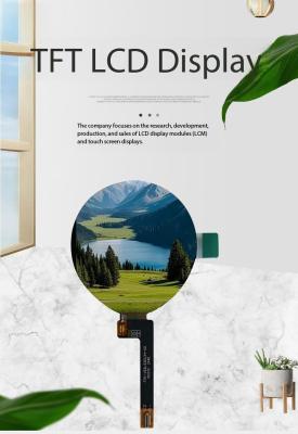 China 1.52 Inch Round IPS TFT LCD Module with 360x360 Resolution and 300nit Brightness for Smartwatch and Home Appliances for sale