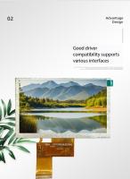 China 5.0 Inch High Brightness IPS TFT Display 480X(RGB)*800 Resolution RGB Interface Driver IC ST7265 700nit  18LEDS ALL view Medical equipment for sale