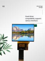 China 3.17 Inch IPS TFT Display with 1024*768 Resolution and MIPI Interface for sale