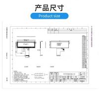 China 3.9 Inch IPS TFT Color Display with 800*220 Resolution and RGB Interface for sale