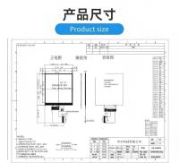 China 3.95 Inch IPS TFT LCD Screen with 720*720 Resolution and MIPI Interface ST7703-V1-G5-D for sale