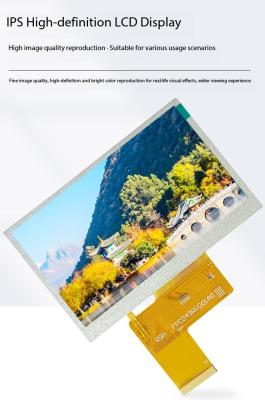 China 4.3 Inch IPS TFT Color Display with 480*800 Resolution and RGB Interface for Industrial Use for sale