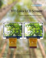China 2.3 Inch IPS TFT Color Display with 320*240 Resolution and RGB 6BIT Interface for sale