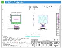 China 2.0 Inch IPS TFT Display with 320(RGB)*240 Resolution and RGB 6BIT Interface for sale