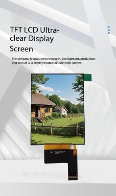 China 3.23 Inch High Brightness IPS TFT Display with 480x640 Resolution and 680nits RGB interface JD9161C-A1 IC All View 8LEDS Smart home appliances for sale