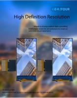 China 0.96 Inch IPS TFT Color Display with 80x160 Resolution and 550nits Brightness SPI 4W Interface for sale