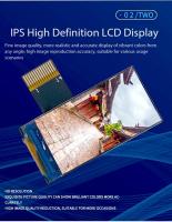China 0.96 Inch IPS TFT Color Display with 80x160 Resolution and 550nits Brightness SPI 4W Interface for sale