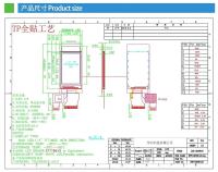 China 1.14 Inch IPS TFT Display with 135(RGB)x240 Resolution and 480nits Brightness SPI 4W Interface for sale