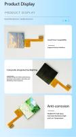 China 1.3 Inch High Brightness 800nits IPS TFT LCD Screen with 128(RGB)x128 Resolution and MCU Interface for sale