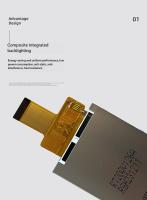 China 2.0 Inch IPS TFT Display with 240(RGB)x320 Resolution ST7789V IC  320nits RGB 8bit interface All View Medical equipment screen for sale