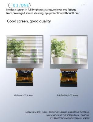 China 2.0 Inch IPS TFT Display with 320(RGB)x240 Resolution ILI9342C IC  400nits RGB 6bit  interface 3LEDS All View TFT Color Display for sale