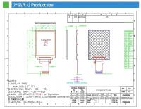 China 2.0 Inch IPS TFT Color Display with MCU 6bit Interface, All View, 3 LEDS Backlight and 240x320 Resolution ST7789V IC for sale