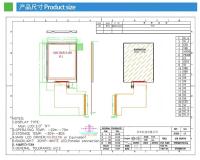 China 2.0 Inch NV3023A TFT Color Display with MCU 8bit Interface and 260nits Brightness IPS TFT LCD Screen for sale