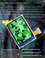 China 2.2 Inch Transflective TFT Display with 240(RGB)x320 Resolution and MCU 16bit Interface Sunlight Readable TFT for sale
