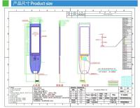 China 2.98 Inch IPS TFT Color Display with MIPI 2T Interface All View Angle and ST7701S Driving IC for Industrial Applications for sale