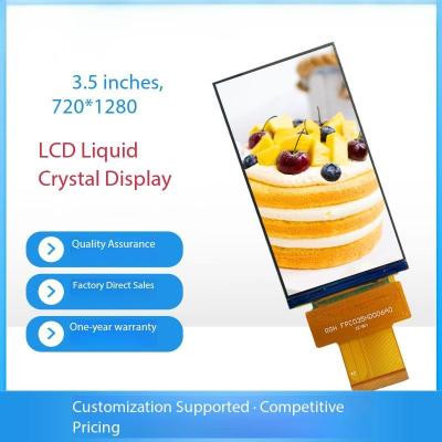 China 3.5 Inch IPS TFT Color Display Module 720(RGB)x1280 Resolution MIPI Interface ST7703 All View 410nits 10LEDS for sale