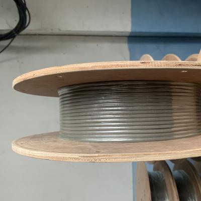 China Dia4mm Flexible Welding Wire Rope With Cast Tungsten Carbide And Nickel Based Matrix for sale