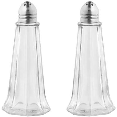 China Linlang shanghai hot sale customize tower glass spice seasoning shaker glass bottle jar for sale