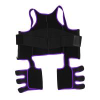 China MHW100075PU High Waist Thigh Shaper for Women Adjustable Butt Lifter Trimmer Vest Fitness Shapewear for sale