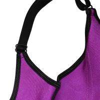 China Purple Vest Corset Latex Waist Trainer 4 Steel Boned Adjustable Shoulder Strap Waist Trainer MH1052 for sale