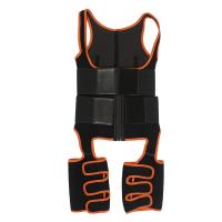 China Womens 3XS Full Body Waist Cincher Leather Belt Thigh Trimmer Leg Shaper for sale