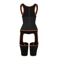 China Womens 3XS Full Body Waist Cincher Leather Belt Thigh Trimmer Leg Shaper for sale