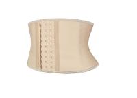 China Eye Closure Latex Short Torso Waist Trainer 9 Steel Boned Waist Trainer 5XL for sale