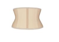 China Eye Closure Latex Short Torso Waist Trainer 9 Steel Boned Waist Trainer 5XL for sale
