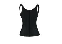 China Neoprene Bodybuilding Waist Trainer Adjustable Shoulder Strap Body Waist Cincher Vest for sale