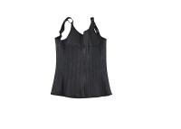 China 3 Rows Hook Latex Workout Waist Trainer Vest NANBIN Latex Sweat Vest for sale