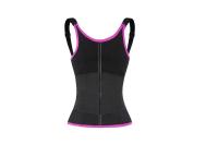 China Plus Size Sauna Vest Adjustable Belt Sweat Vest For Working Out for sale