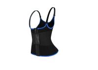 China Blue Arcuate Neck Training Sweat Vest Plus Size 4x for sale