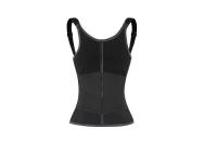 China Black Magical Velcro Neoprene Exercise Vest Women'S Workout Sweat Vest for sale