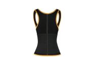 China Orange 2 Straps 3XS To 6XL Workout Waist Trainer Vest Sauna Tank Vest for sale