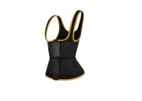 China Orange 2 Straps 3XS To 6XL Workout Waist Trainer Vest Sauna Tank Vest for sale