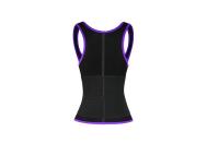 China Zip Up Waist Trainer Vest NANBIN Waist Trainer With Zipper And Belt for sale