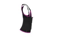 China Pink 5xl Sauna Vest Workout Waist Trainer Vest With Double Belt for sale