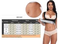 China N8000 Silver Nano Waterproof Waist Trainer Workout Belt For Exercise for sale