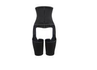 China Waist Thigh Trimmer Black  Loop Belts  Waist Trainer Thigh Trimmer MHW100078B for sale
