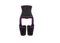 China Waist Trainer And Thigh Trainer Pink Thigh Straps Waist Thigh Trainer MHW100078P for sale