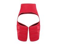 China Thigh Burner Trimmer Red  Elastic Waistband 2 In 1 Thigh Trimmer MHW100083R for sale