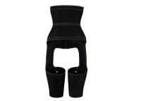 China Waist And Thigh Trainer  Black 2  Loop Belts   Waist Thigh Trimmer  MHW100024B for sale